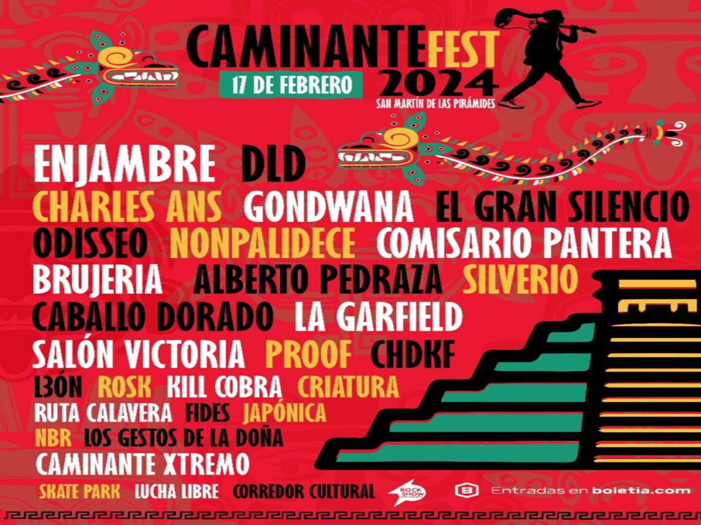 Caminante Fest 2024 - Agenda Chilango